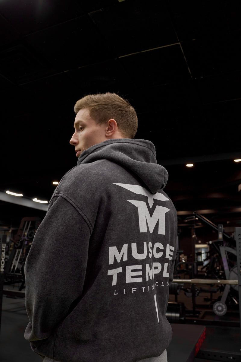 Signature Hoodie - Black – Muscle Temple
